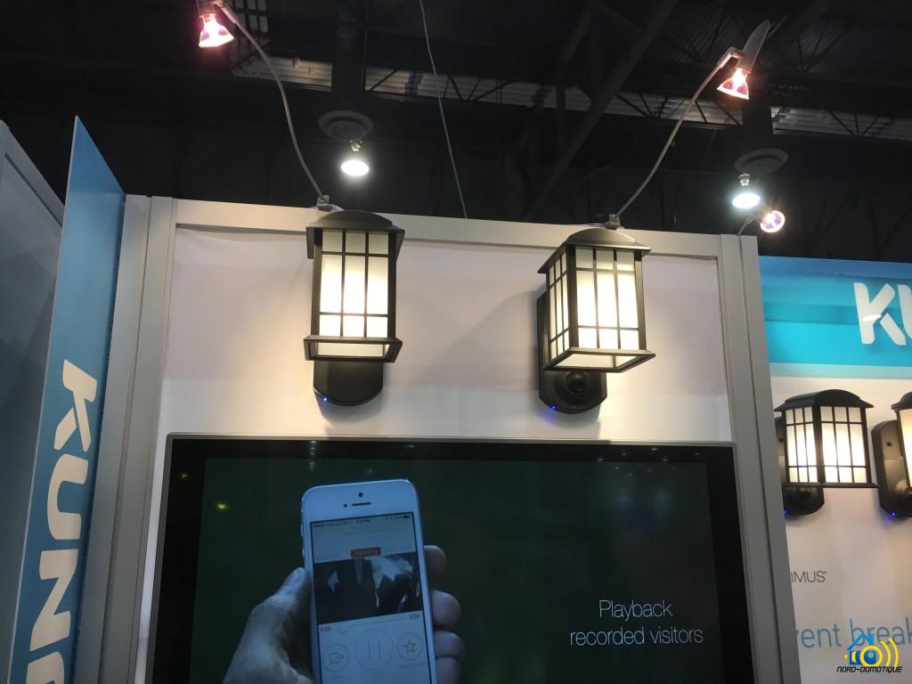 Kuna, la lampe extérieure avec caméra et alarme - Blog Nord-Domotique