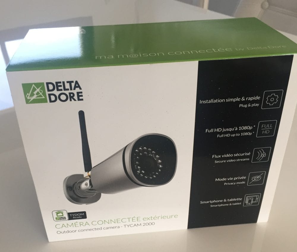 [Delta Dore] - Test de la Caméra de surveillance TYCAM 2000